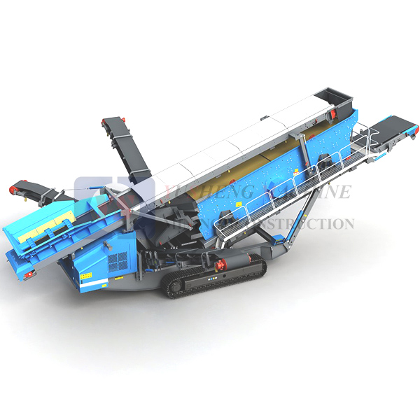 Tracked mobile screening plant manufacturer - Henan Yusheng Machinery ...